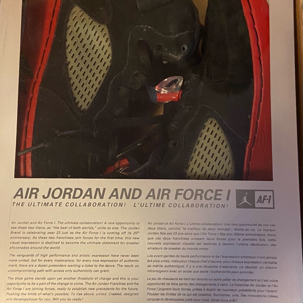 Jordan 5 Retro Fusion Red - Gem